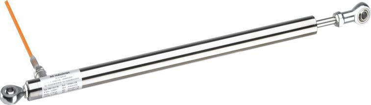 Linear displacement sensor - VR20 series - AK Industries - LVDT / analog