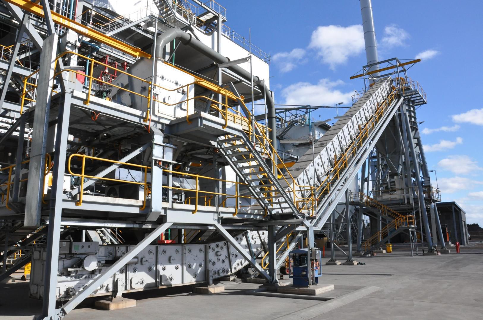 Belt conveyor - MAC® - Magaldi Power SpA - mesh belt / transport / handling