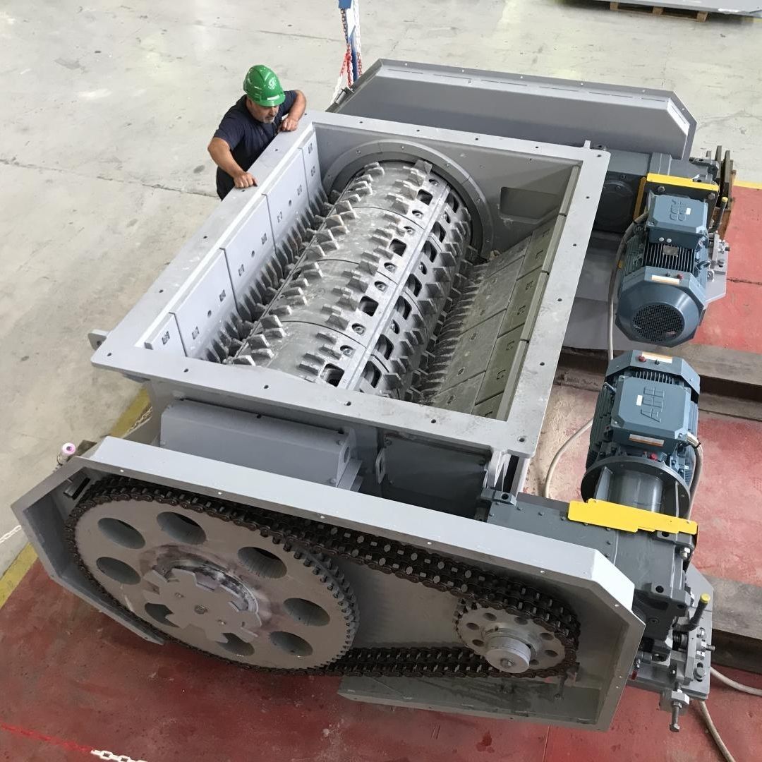 Roller crusher - FRT series - Magaldi Power SpA - stationary