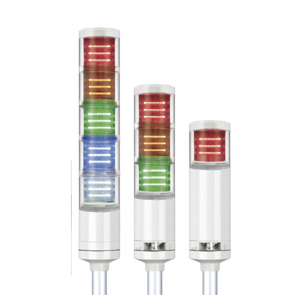 LED stack light - QTC60L,QTCA60L series - Qlight Co., Ltd. - flashing ...