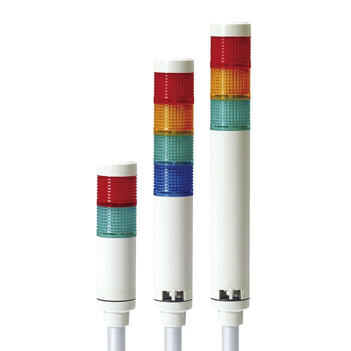 LED signal tower light - STG40L - QLight - flashing / steady / 3-color