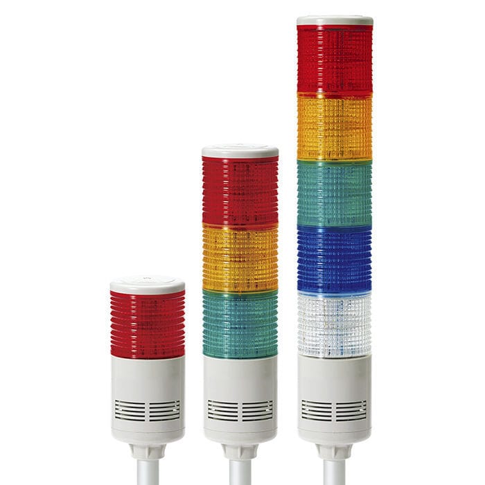 LED stack light - ST80L-W series - Qlight Co., Ltd. - flashing / 2 ...