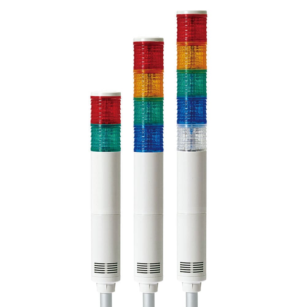 LED stack light - ST45L-ETN-BZ - Qlight Co., Ltd. - flashing / 2-color / 3-color