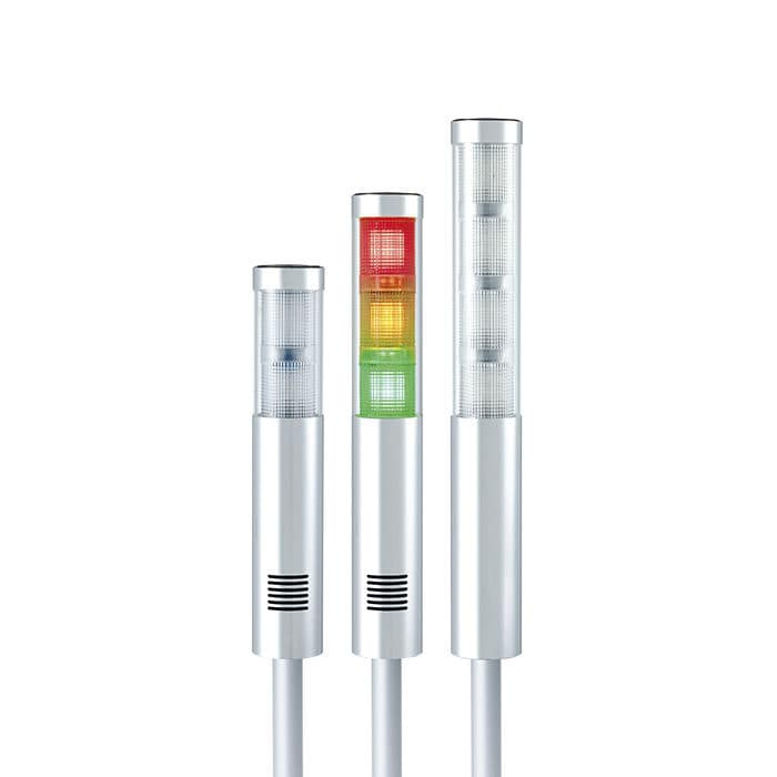 LED stack light - STA45SLMP - Qlight Co., Ltd. - flashing / 3-color / 4 ...