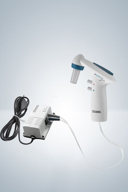 Battery-powered pipette controller - 0.1 - 200 ml, 120 - 230 V ...