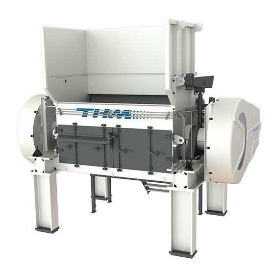 Primary shredder - XL series - THM recycling solutions - single shaft ...