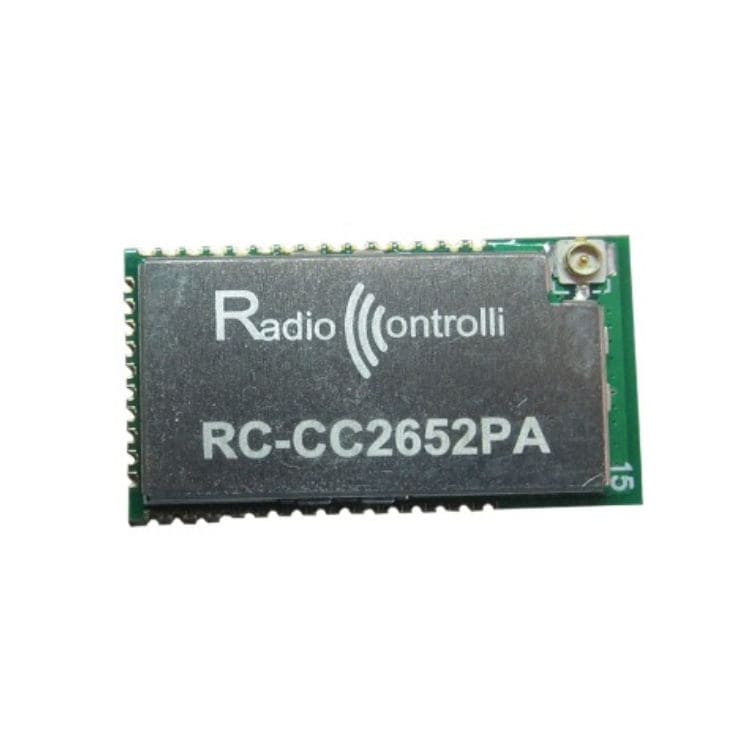 Bluetooth transceiver module - RC-CC2652PA - Radiocontrolli S.R.L ...