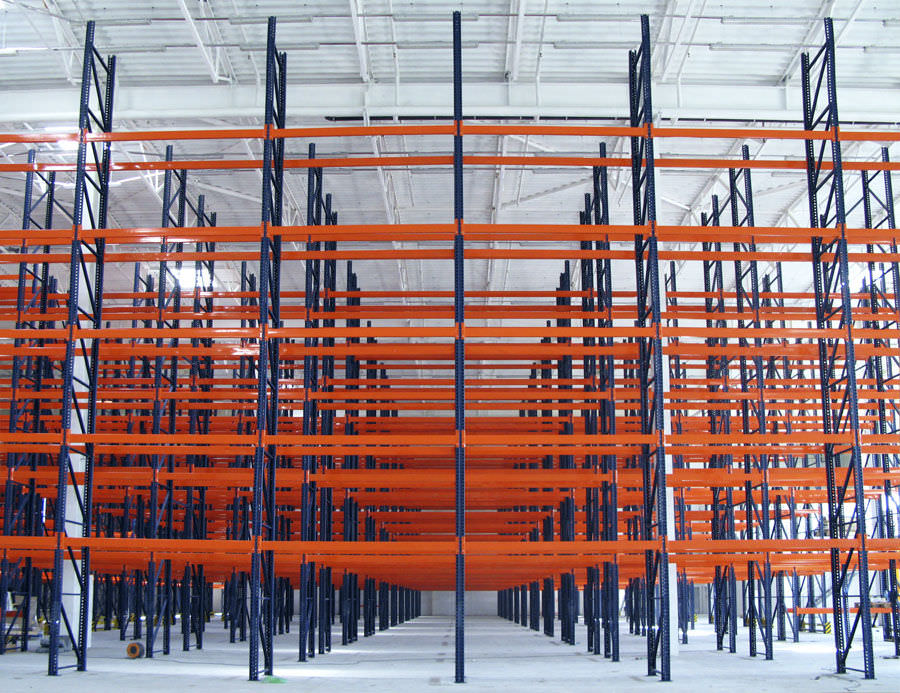 Heavy load shelving - IMVO - for building materials / pallet / high-rise