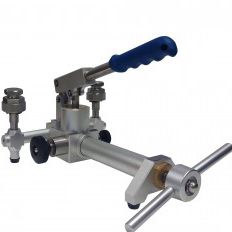 Manual calibration pump - LMP 60 - Leyro Instruments - for pressure ...