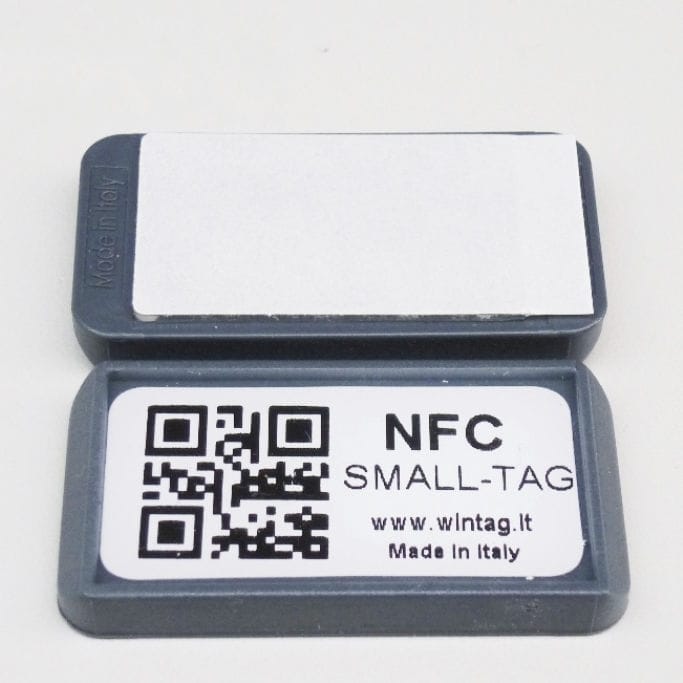 Barcode tag - S3 N series - wintag - NFC / adhesive / plastic