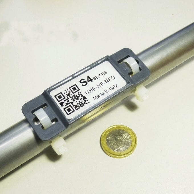 Barcode label - S4 N series - wintag - NFC / plastic / for cables