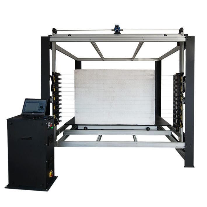 Extruded polystyrene cutting plotter - TERMCUT MW - LYNX Poland - for ...