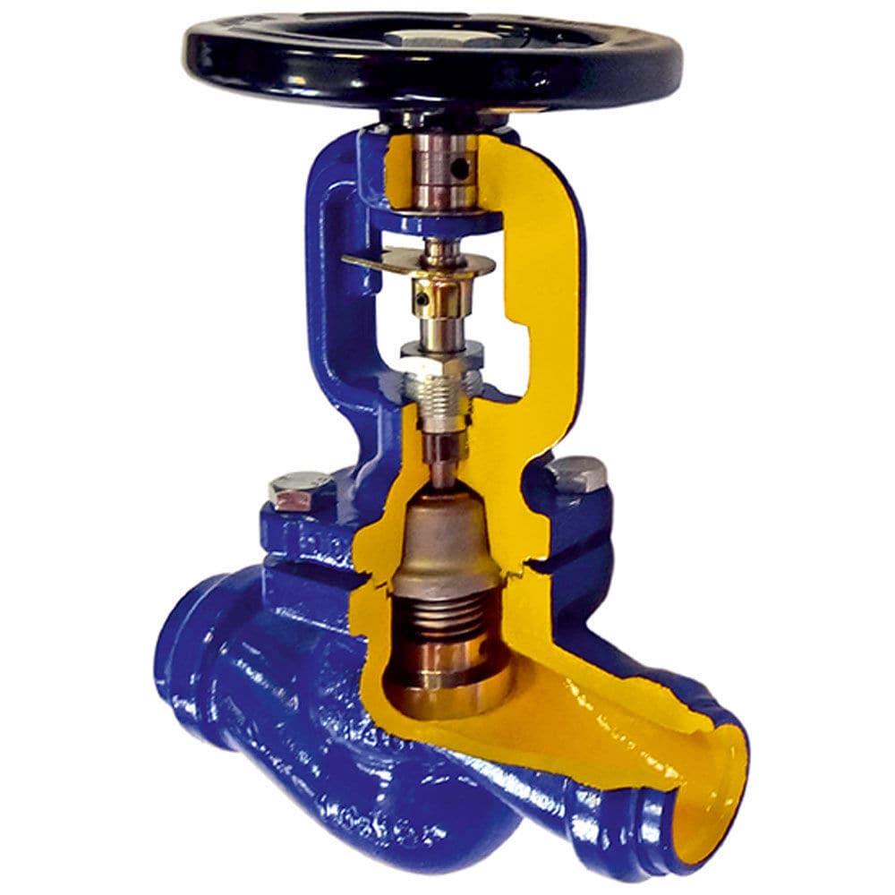 Valve with bellows seal - zBEL 237 - ZETKAMA Sp. z o.o. - globe / with ...