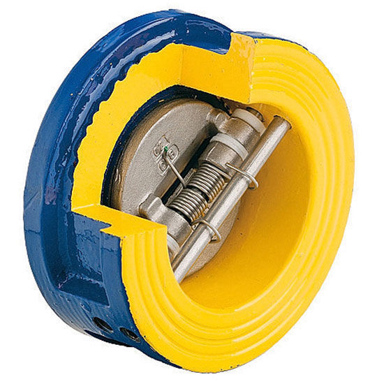 Swing check valve - zCHE 407 - ZETKAMA Sp. z o.o. - for water / wafer ...