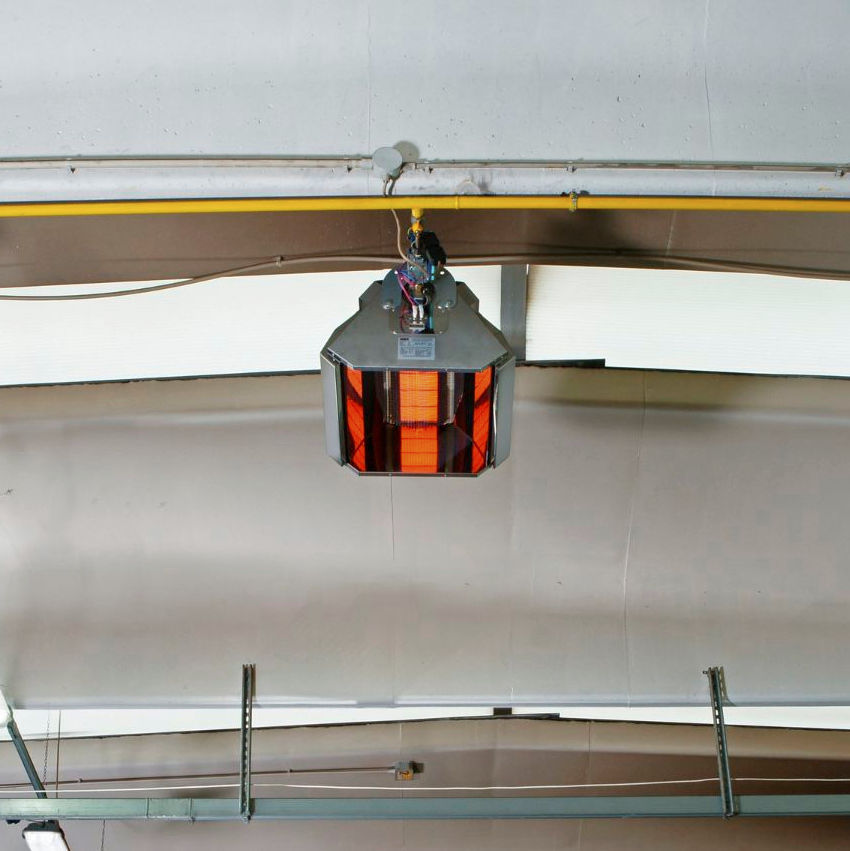 Ceramic radiant panel - C-RADplus HE - Siabs - natural gas