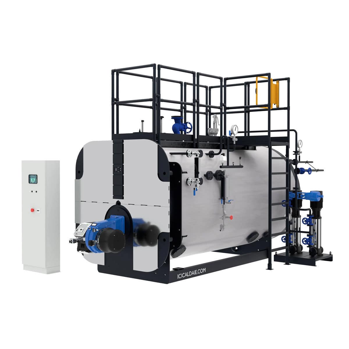 Steam boiler - TReVAPOR - ICI POWERING EVOLUTION - gas / three-pass