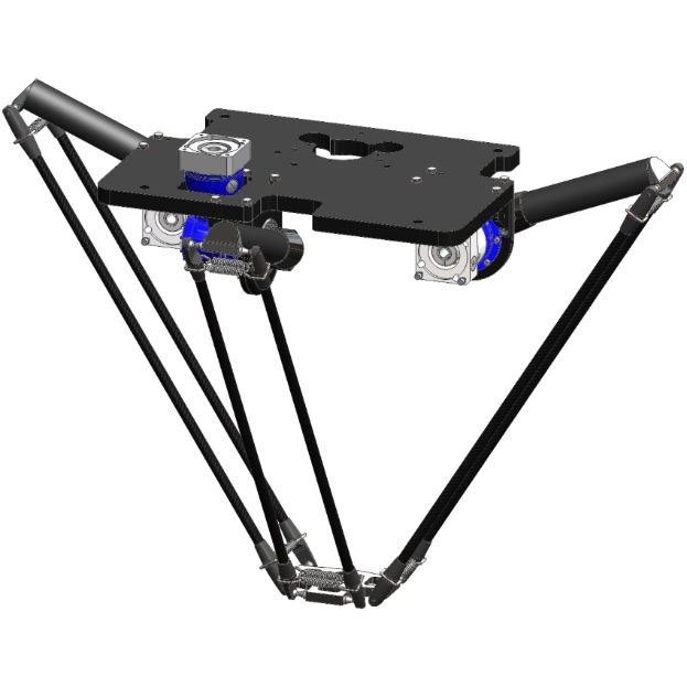 Delta robot - TD4-1100-S020 - Codian Robotics - 4-axis / pick-and-place ...