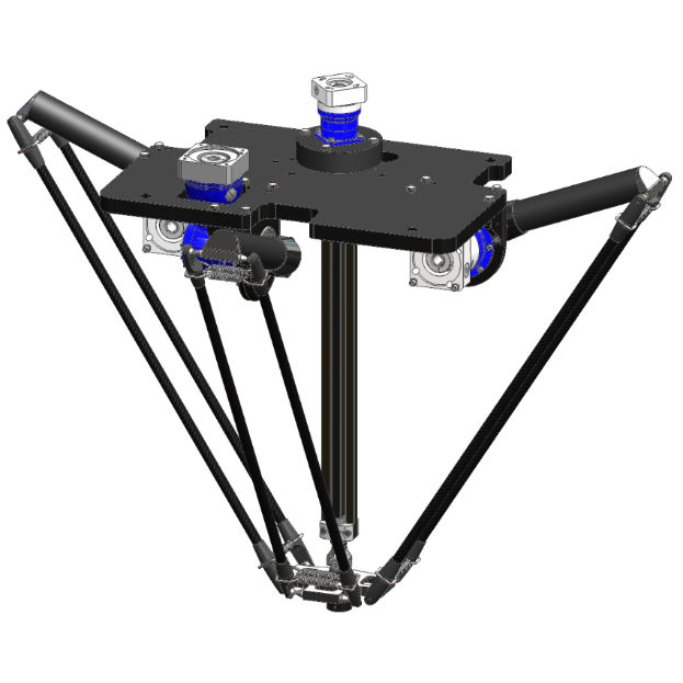 Delta robot - TD4-1300-S020-R100 - Codian Robotics - 4-axis / pick-and ...