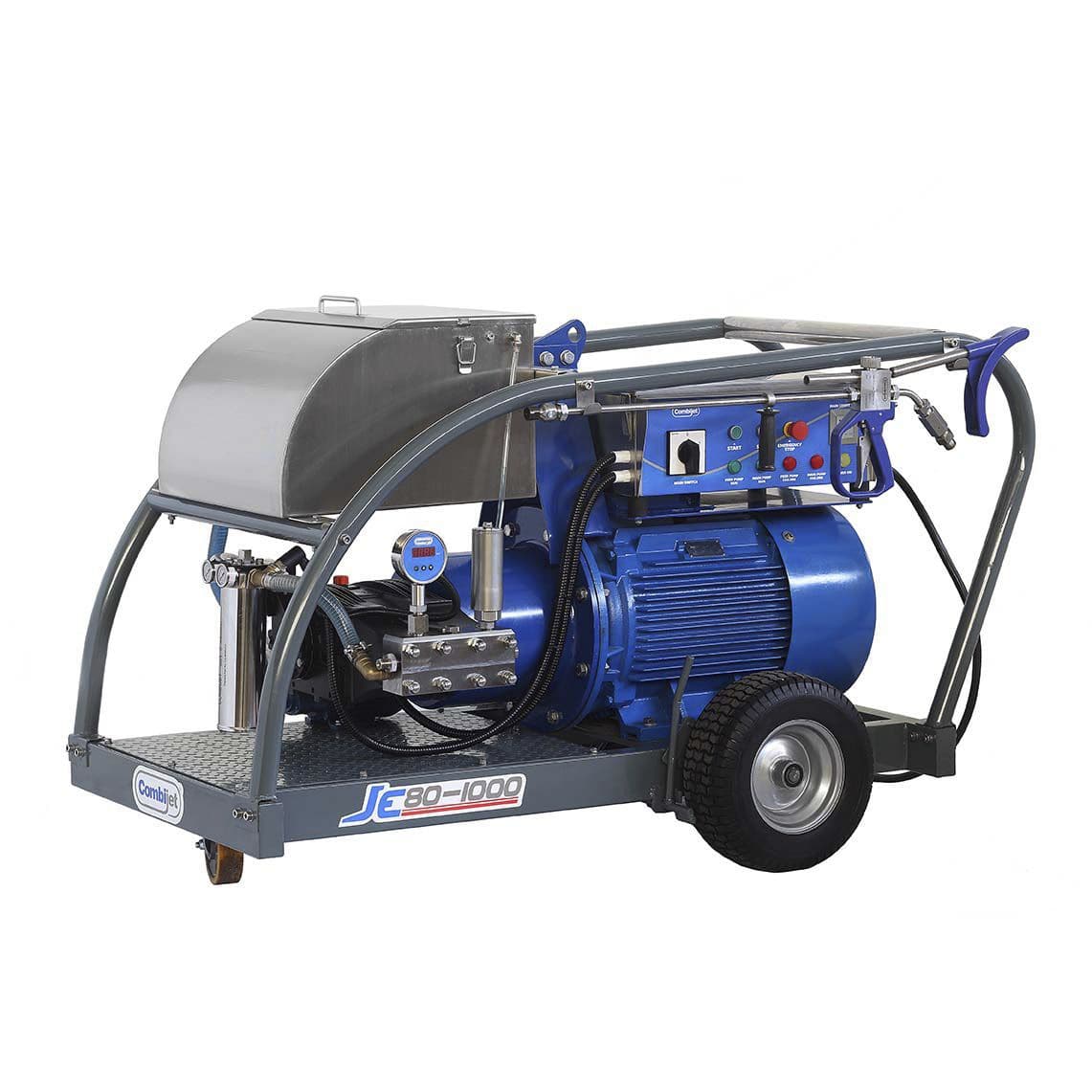 Water blaster - JEX80-1500 - CombiJet - mobile / ATEX / explosion-proof
