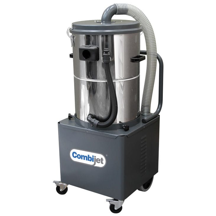 Industrial vacuum cleaner - CJV80-22 - CombiJet - dry / wet / single-phase