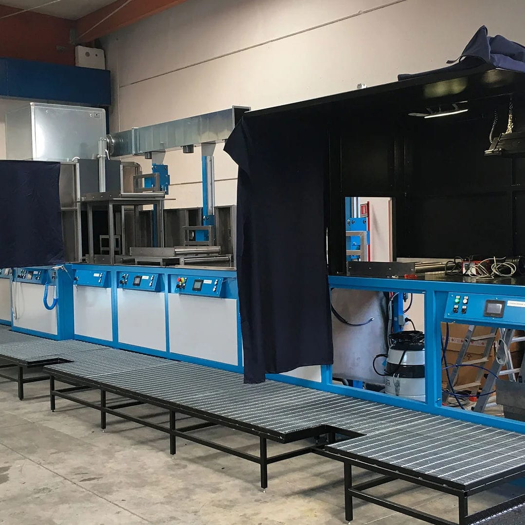 Penetrant testing inspection system - TemaFlux - automatic / manual ...