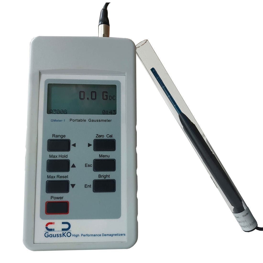 Teslameter gaussmeter - GMeter-1 - TemaFlux - portable / hand-held ...