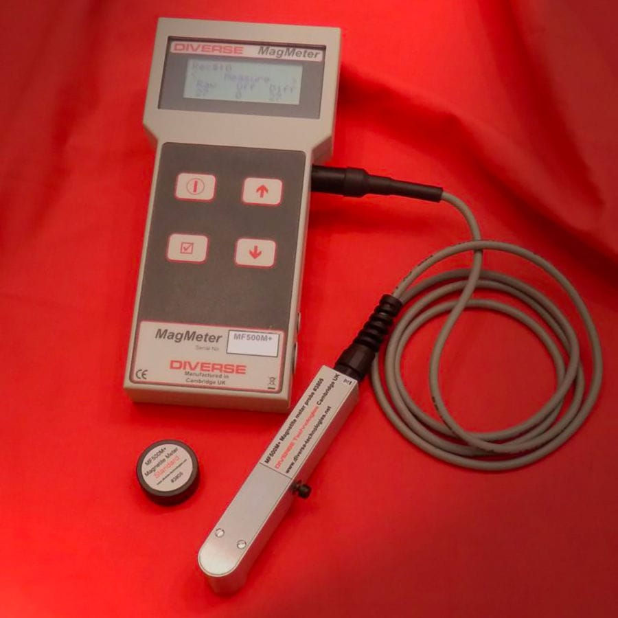 Magnetite content measuring instrument - MF500M - TemaFlux - digital ...
