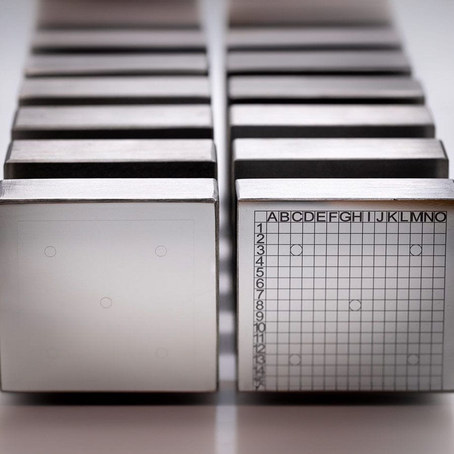 Rockwell hardness test reference block - TemaFlux