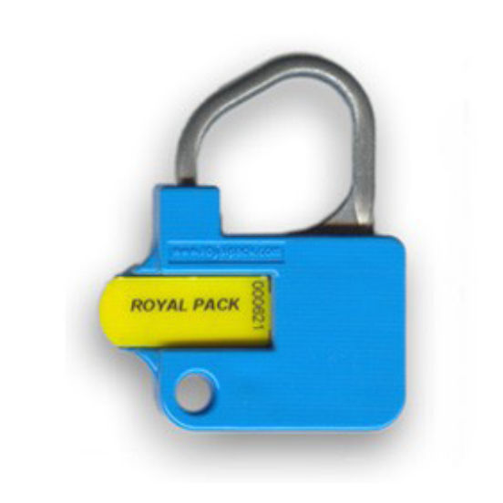 Metal security seal - PAD MIX - ROYAL PACK - plastic
