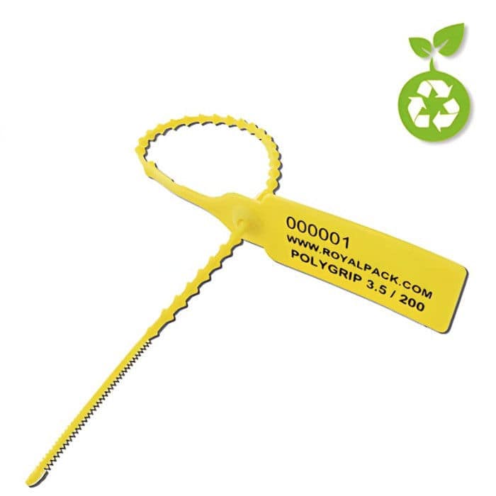 Polypropylene security seal - Poly Grip - ROYAL PACK - for container ...