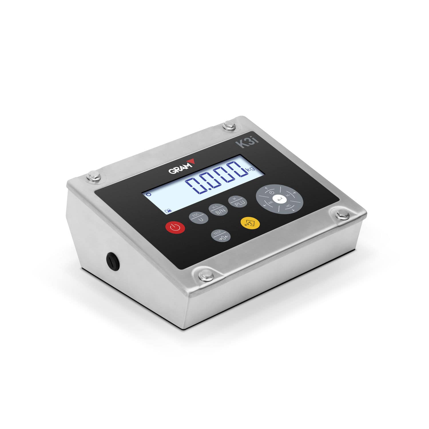 LCD display weight indicator - Gram K3i - Gram Group - panel-mount ...