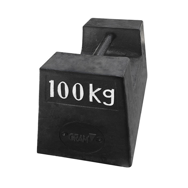 Cast iron precision weight - M1 - Gram Group - rectangular