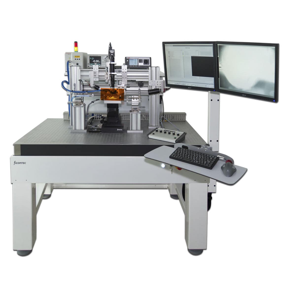 Waveguides and optical fiber array alignment system - FL300 - ficonTEC ...