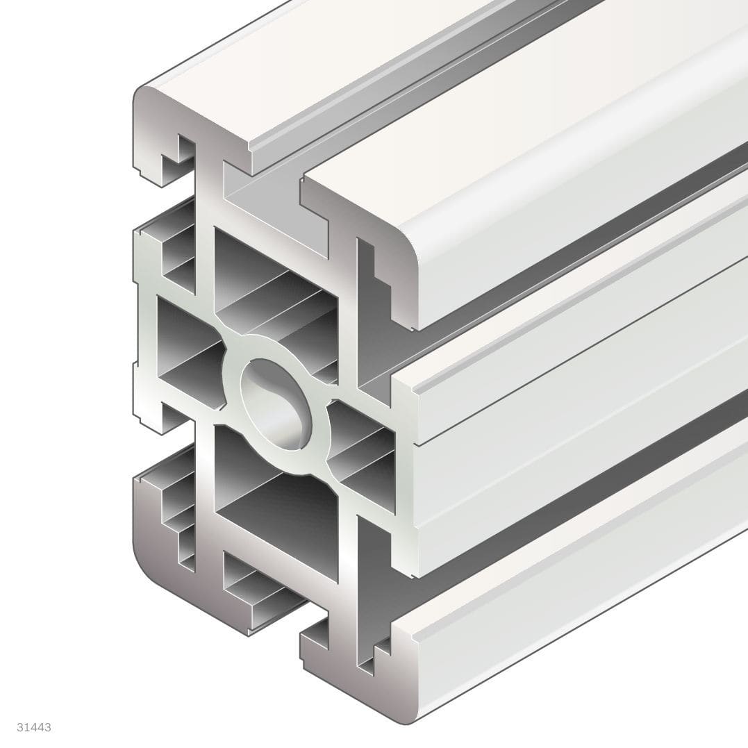 Anodized aluminum profile - 3842557207 - Bosch Rexroth - Assembly ...