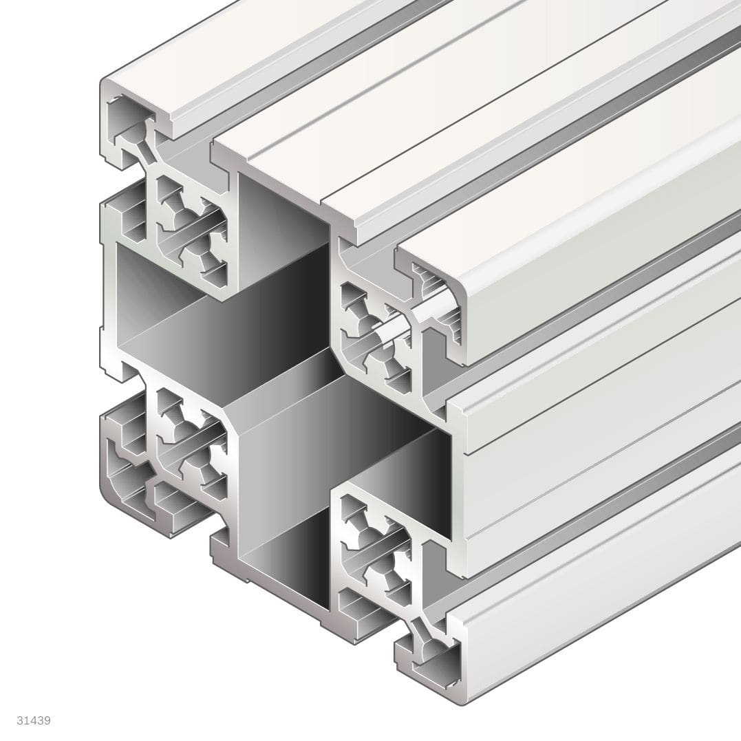 Anodized aluminum profile - 3842529355 - Bosch Rexroth - Assembly ...
