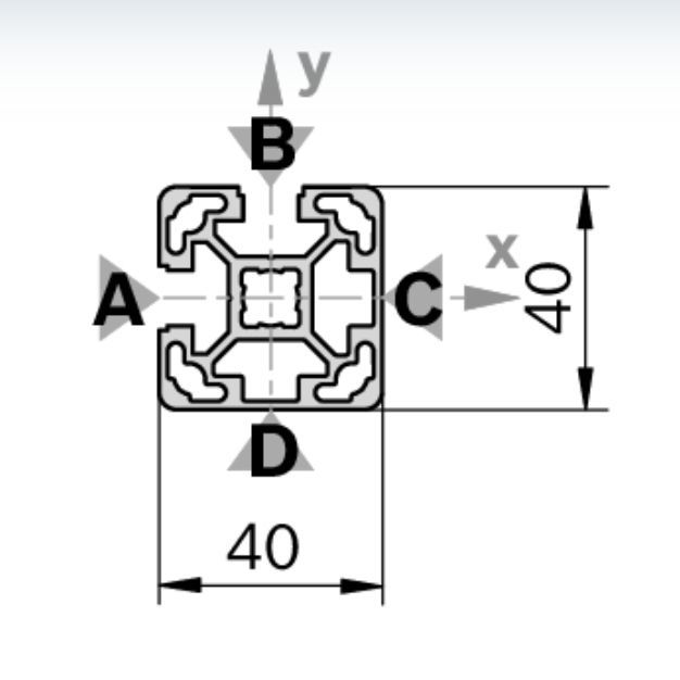 Aluminum profile - 3842529365 - Bosch Rexroth - Assembly Technology ...
