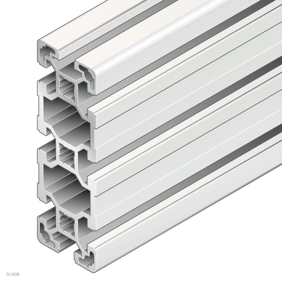 Anodized aluminum profile - 3842537824 - Bosch Rexroth - Assembly ...
