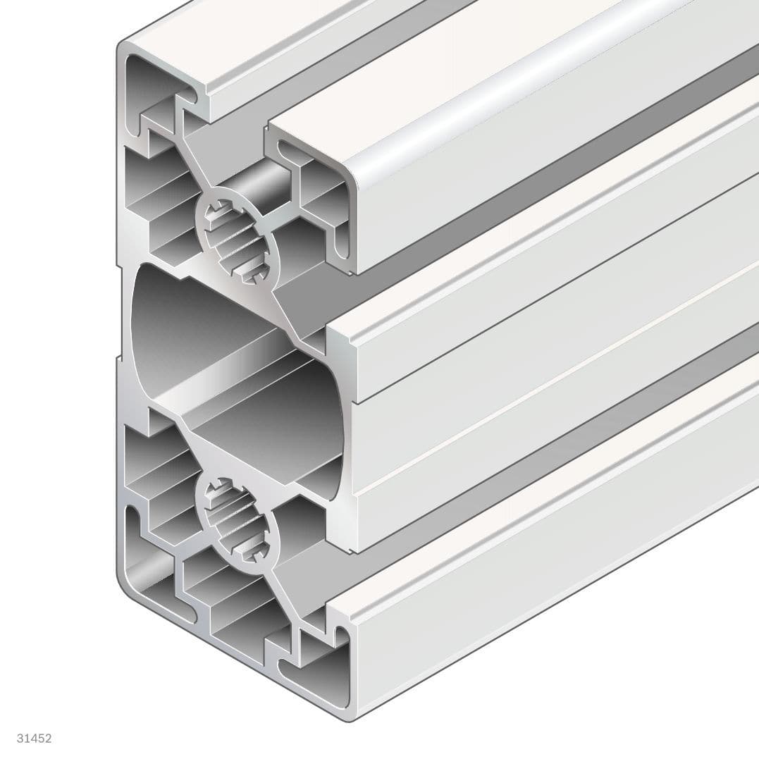 Anodized aluminum profile - 3842538298 - Bosch Rexroth - Assembly ...