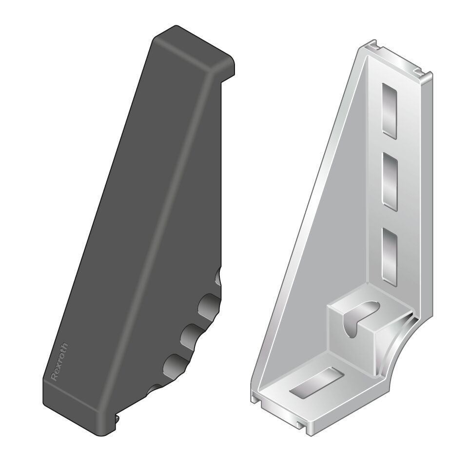 Aluminum profile bracket - 3842523583 - Bosch Rexroth - Assembly ...