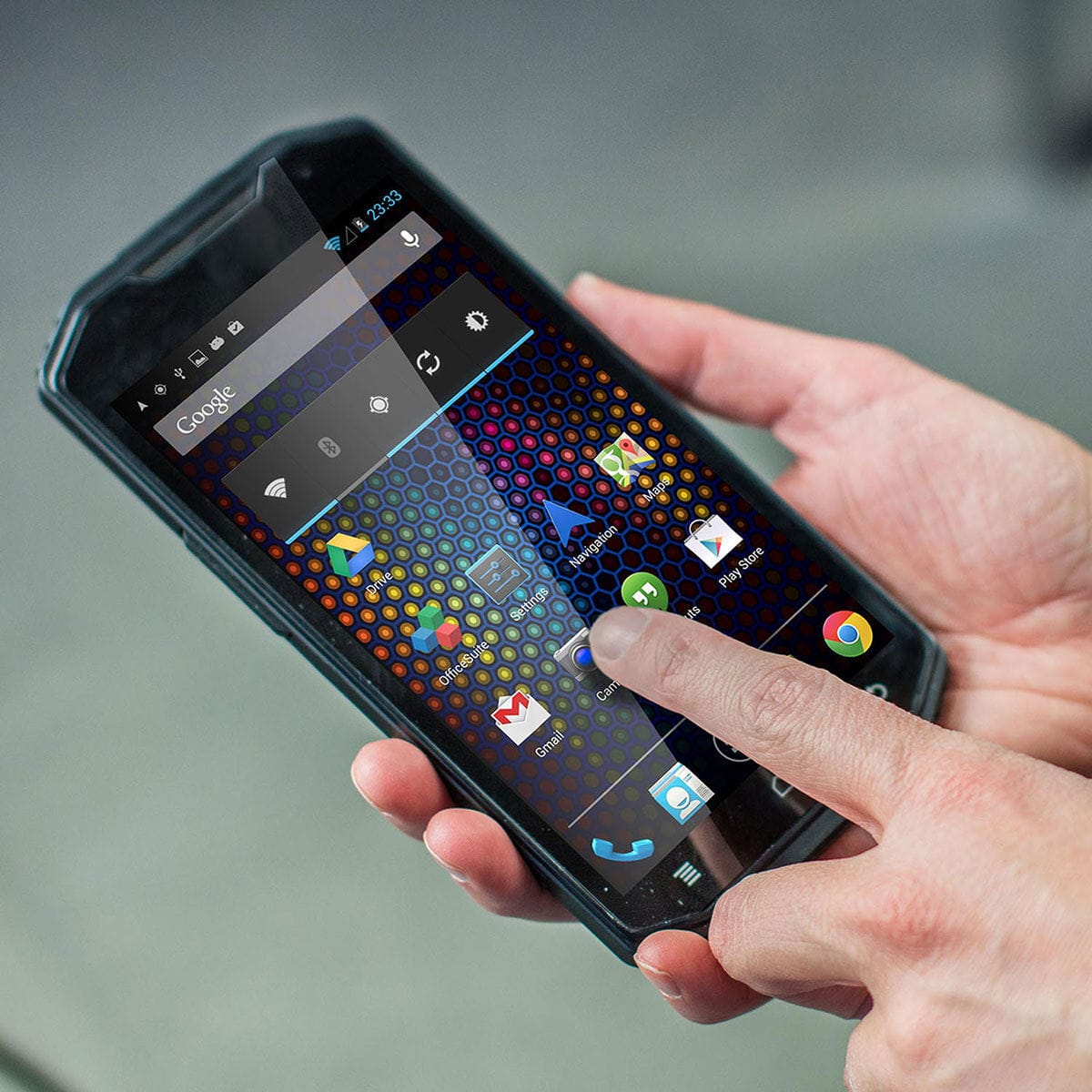 4G LTE industrial smartphone - F1B - LOGIC INSTRUMENT - WiFi ...