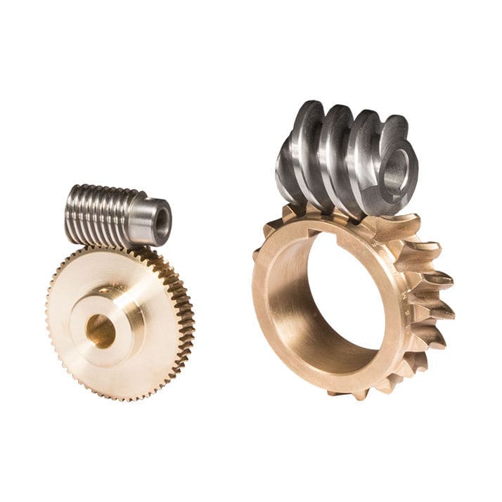 Worm gear - Framo Morat - straight-toothed / plastic / steel