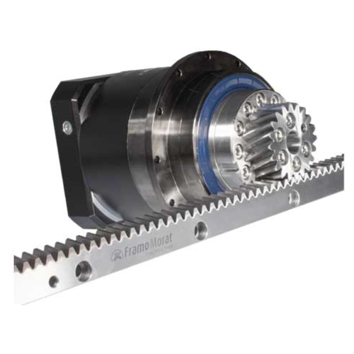 Linear gear - Framo Morat - helical-toothed / precision