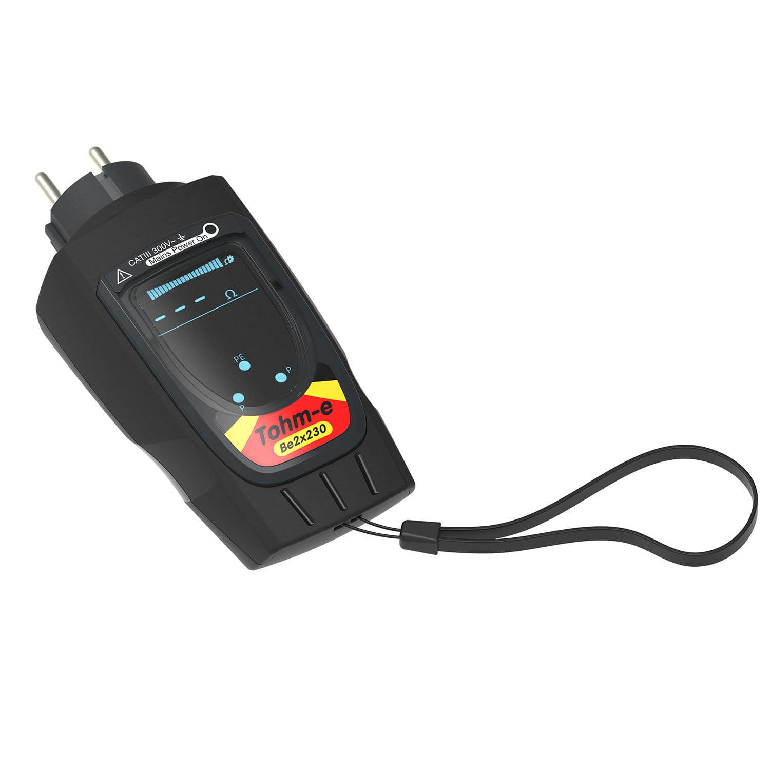 Earth resistance measuring device - TE-BE2X230 - ELECTRO PJP - digital ...