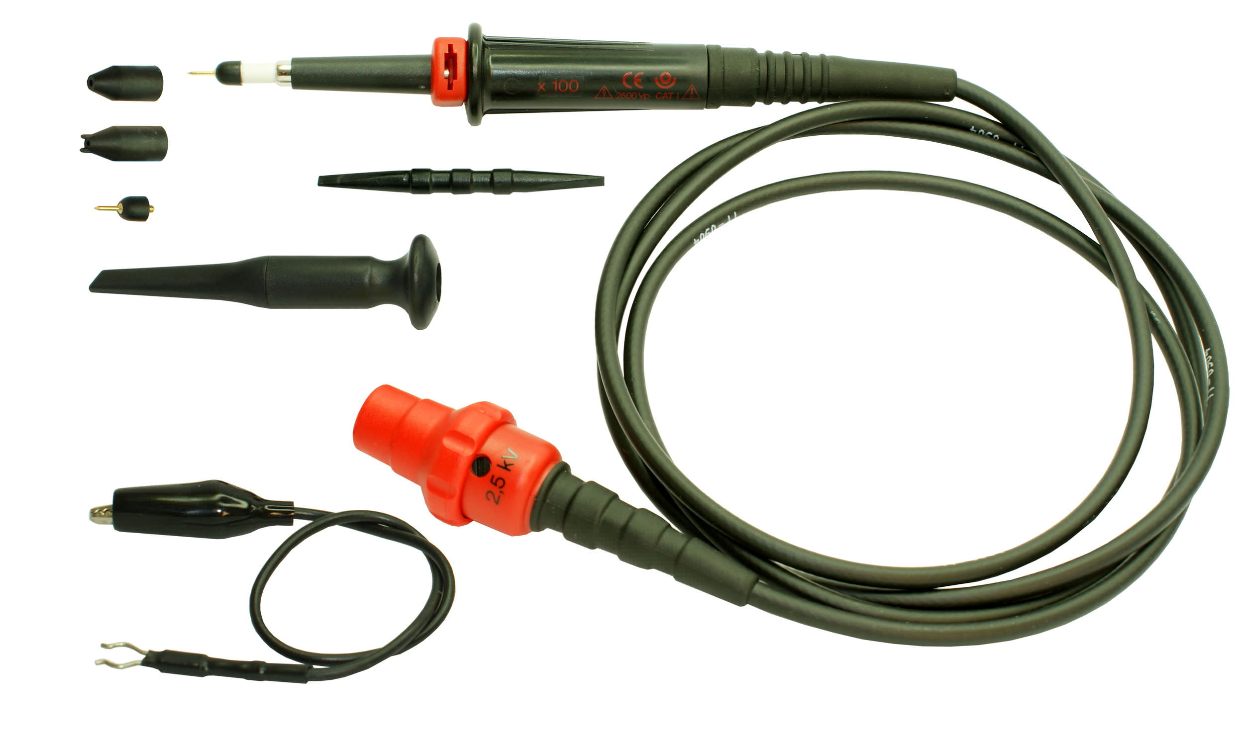 Voltage probe - V-6041-IEC - ELECTRO PJP - for oscilloscopes