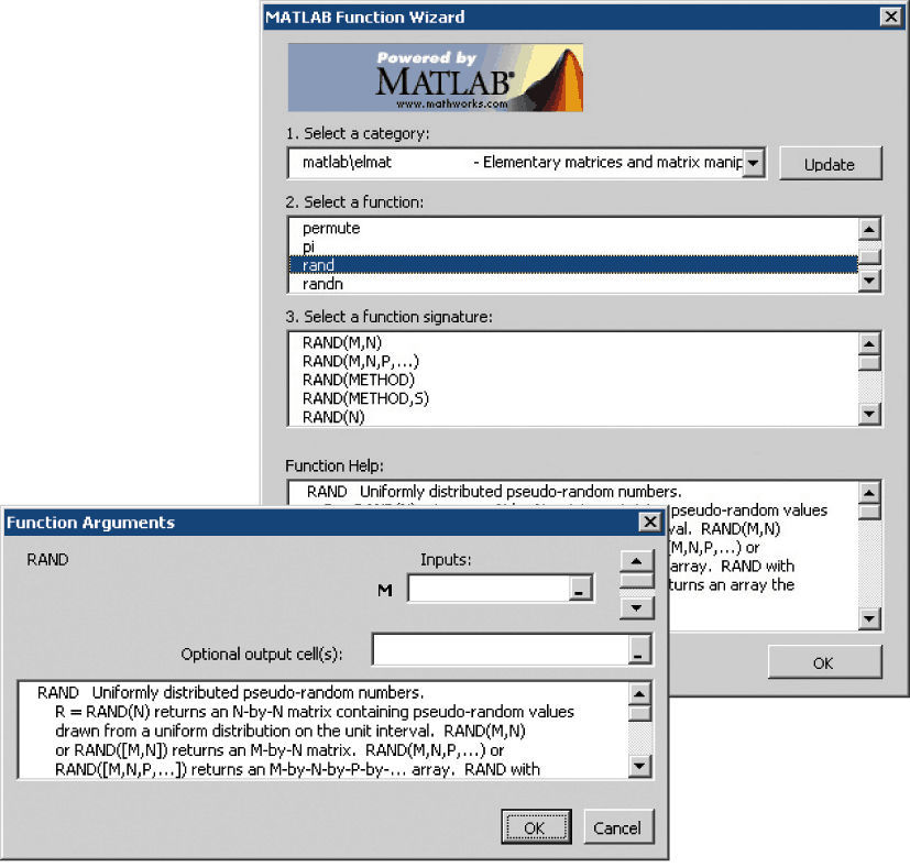 Data exchange software - Spreadsheet Link™ - The MathWorks - visualization