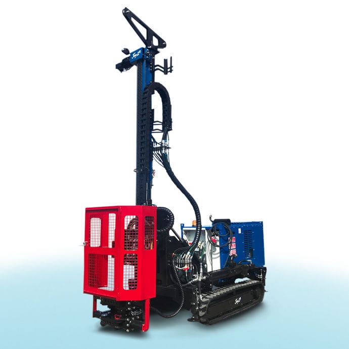 Hydraulic drilling rig - JOY 2 Geo - Hydra S.r.l. - continuous flight ...