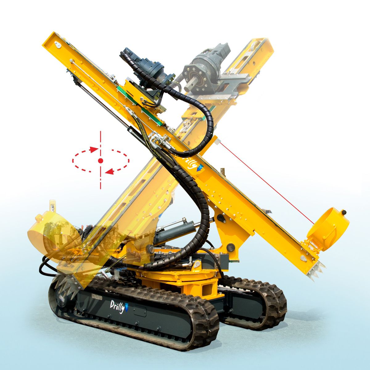 Horizontal drilling rig - Drilly - Hydra S.r.l. - piling / geothermal ...