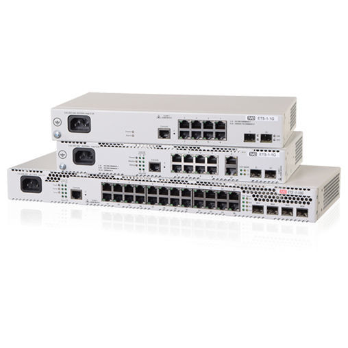 Smart ethernet switch - ETS-1 - RAD - 8 ports / 24 ports / rackmount