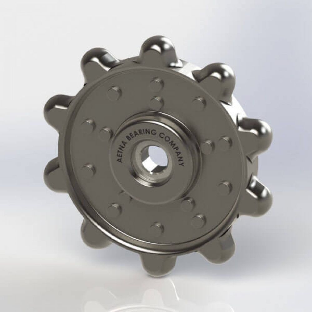 Chain sprocket wheel - AG2 series - AETNA - straight-toothed / steel ...