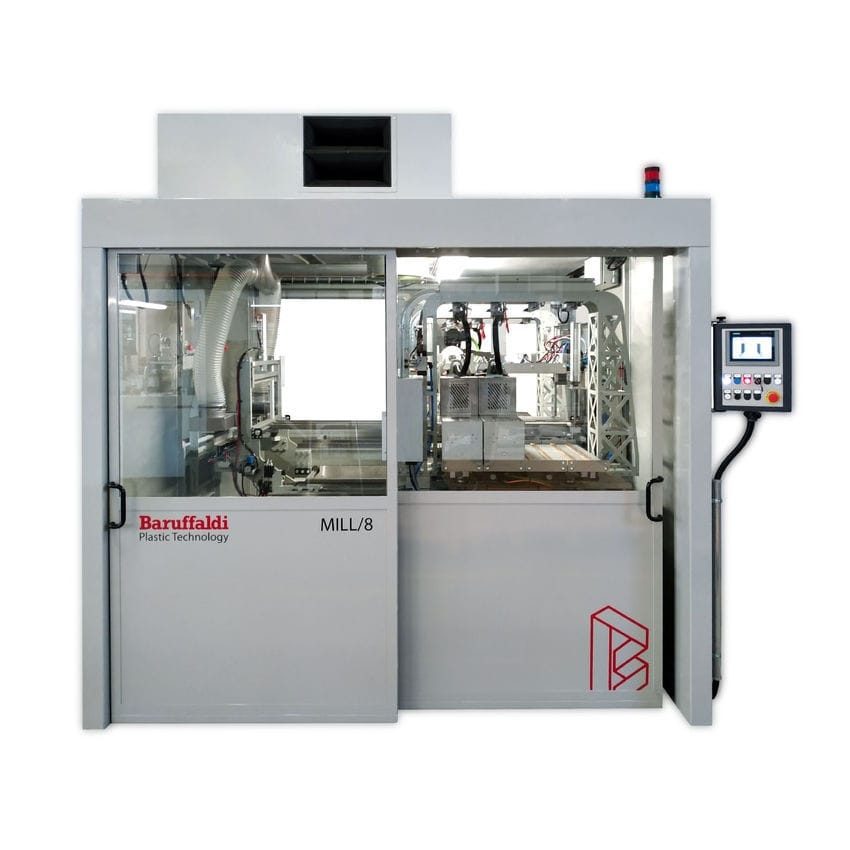 PVC machining center - Mill 8 - Baruffaldi Plastic Technology - 3-axis ...